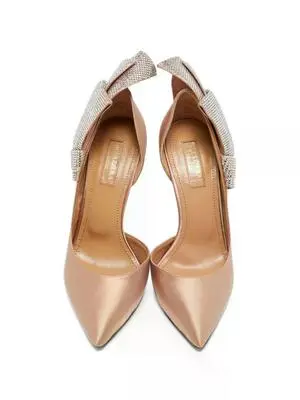 AQUAZZURA Soave Crystal-embellished Pumps