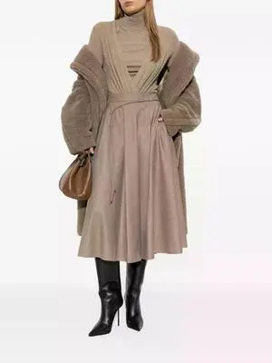 Max Mara Cashmere Teddy Bear Icon Coat Sand