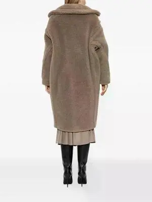 Max Mara Cashmere Teddy Bear Icon Coat Sand