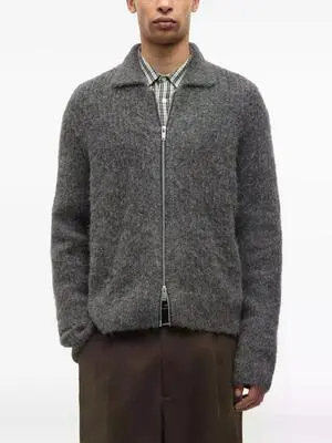 SAMSOE SAMSOE Sajob Zip-up Cardigan - Grey