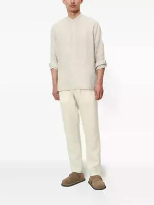 Marc O'polo Band Collar Henley Shirt