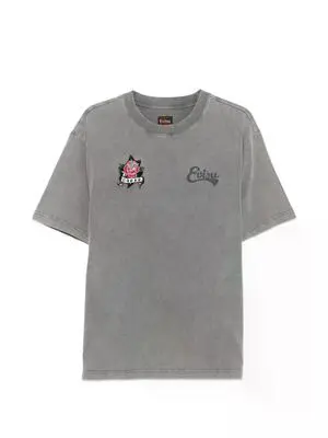 EVISU Logo-print T-shirt - Grey
