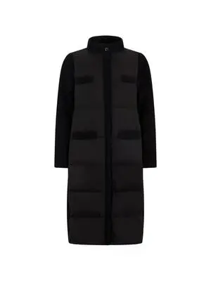MOORER Padded Panelled Coat