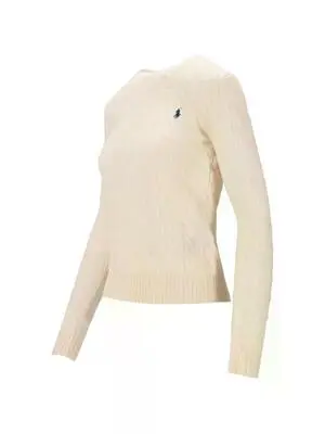 Polo Ralph Lauren Julianna Cable-knit Sweater - Neutrals
