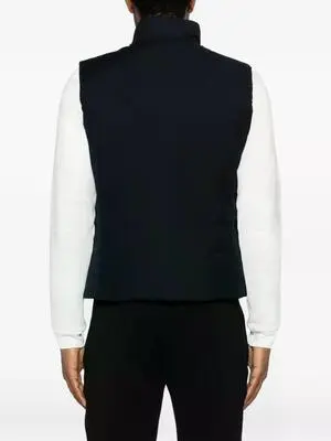 MOORER High-neck Zip-up Gilet