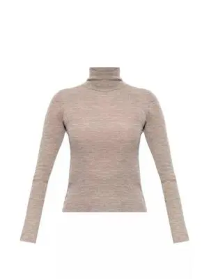 Max Mara Ribbed-knit Turtleneck Sweater