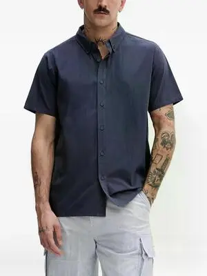 Hurley Button-down Short-sleeve Shirt - Blue