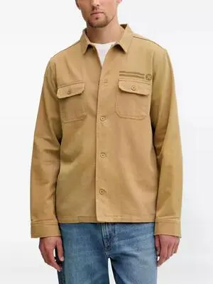 Hurley Logo-print Button-up Overshirt