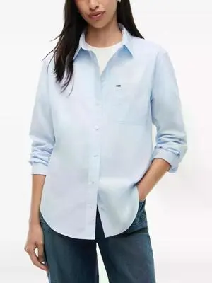 Tommy Hilfiger Logo-embroidered Pocket Shirt