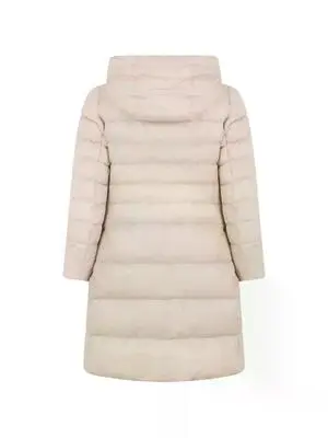 MOORER Hooded Double-breasted Coat