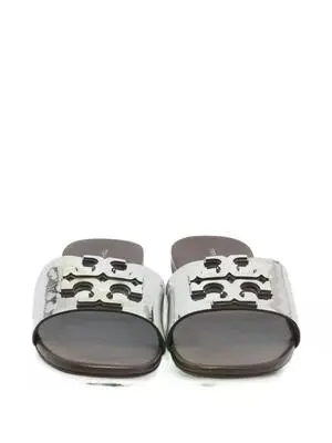 Tory Burch Ines Patent-leather Flat Sandals