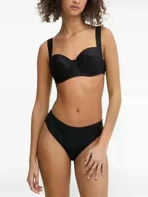 Dkny Buckle-detail Underwired Bikini Set