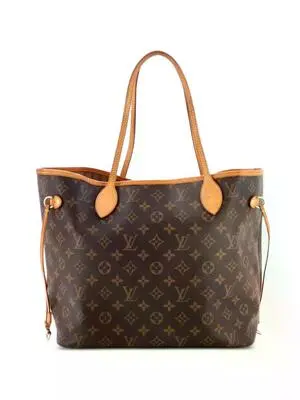 LOUIS VUITTON Neverfull Monogram Canvas Mm Tote Bag - Brown