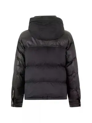 MOORER Padded-design High-neck Puffer Jacket - Black