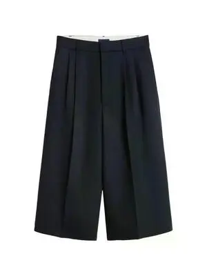 Soeur Jude Pleated Wide-leg Trousers - Blue