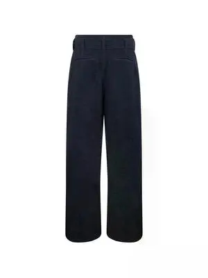 MOORER Belted Palazzo Pants