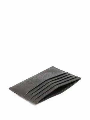 CANALI Grainy Leather Cardholder