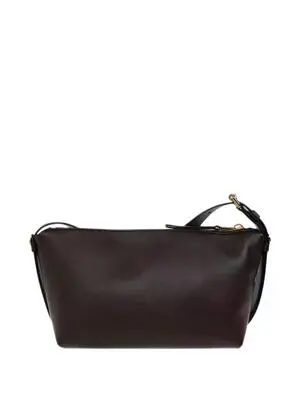 Moschino Logo-debossed Leather Shoulder Bag