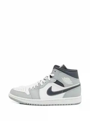 JORDAN Air 1 Mid-top Sneakers - Grey