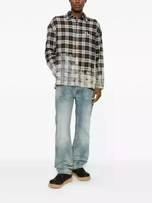 EVISU Check-pattern Shirt