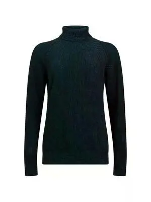 MOORER Dacrew-sv Ribbed-knit Roll-neck Sweater - Green