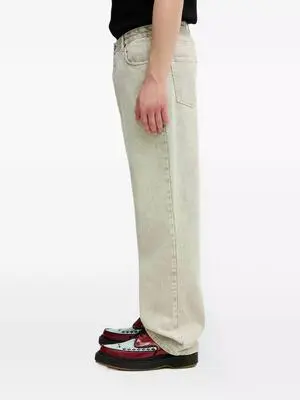 Filling Pieces Acid-wash Wide-leg Jeans
