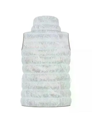 MOORER Mil-vap Quilted-metallic Gilet