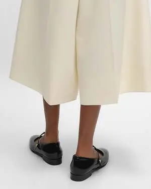 Celine Leather Mary-jane Ballets