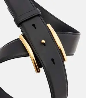ALAIA Curve Leather Belt