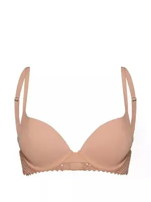 Wolford Romantic Net Lace-detailed Bra - Pink