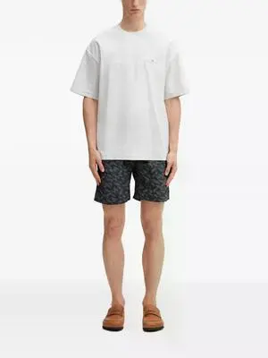 Gramicci Leaf-print Belted Shorts