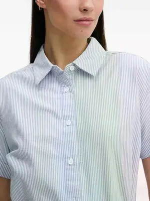 Helly Hansen Striped Belted Shirt Mini Dress