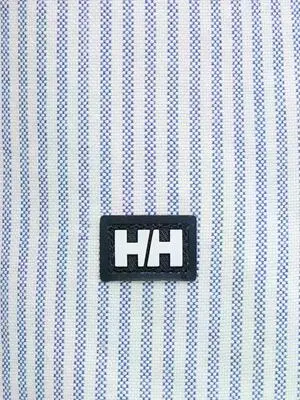 Helly Hansen Striped Belted Shirt Mini Dress