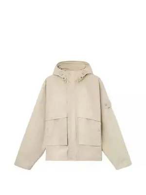 Stone Island Q100025 All-weather Cotton Canvas_s. I. Ghost Hooded Jacket