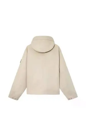 Stone Island Q100025 All-weather Cotton Canvas_s. I. Ghost Hooded Jacket