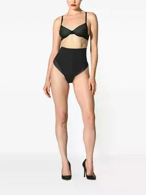 WOLFORD Romantic Net High-waisted Briefs