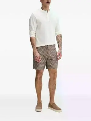HURLEY Checkerboard Sun-print Swim Shorts