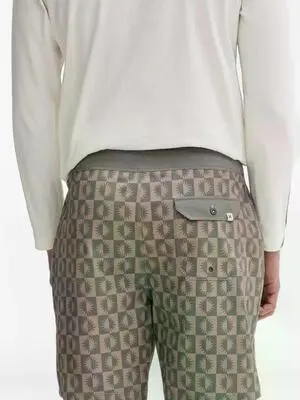 HURLEY Checkerboard Sun-print Swim Shorts