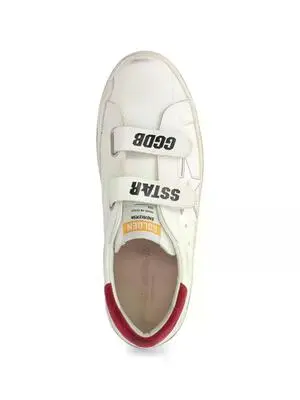 GOLDEN GOOSE Old School Star-patch Leather Sneakers