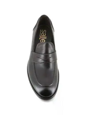 TASSINARI Leather Penny Loafers