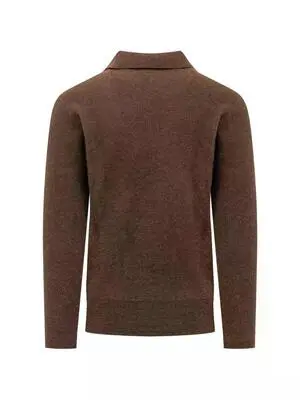 RAKKI Long-sleeve Polo Sweater
