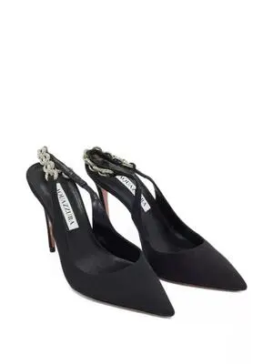 AQUAZZURA Love Link Slingback Heeled Pumps