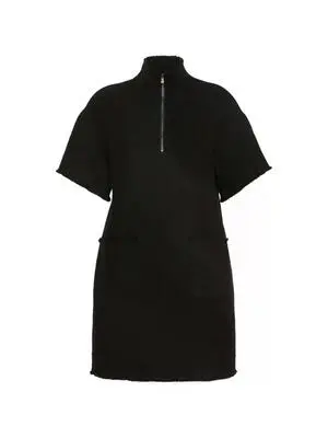 Max Mara Wool Jersey Sweatshirt Dress