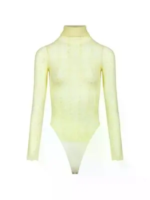 HAIKURE Margie Cable-knit Roll-neck Bodysuit