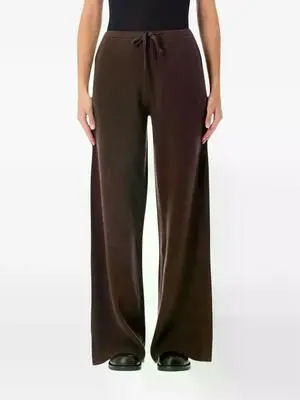 RHEA Drawstring-waist Track Pants - Brown