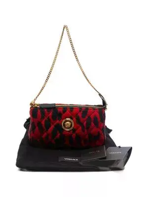 Versace Medusa-detail Clutch Bag