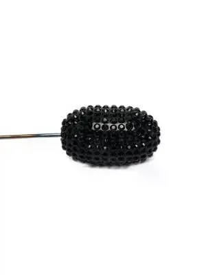 Emporio Armani Crystal-embellished Pin
