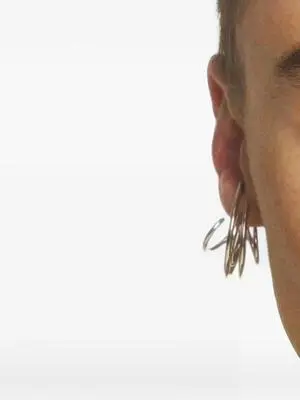 PANCONESI Small Orbit Earrings - Silver