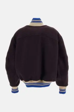 Dries Van Noten Bomber Valdi In Lana - Red
