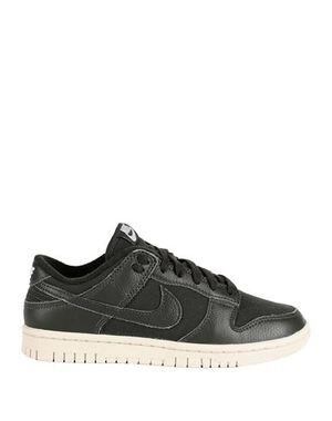 Nike Sneakers Size Leather, Textile Fibers - Green